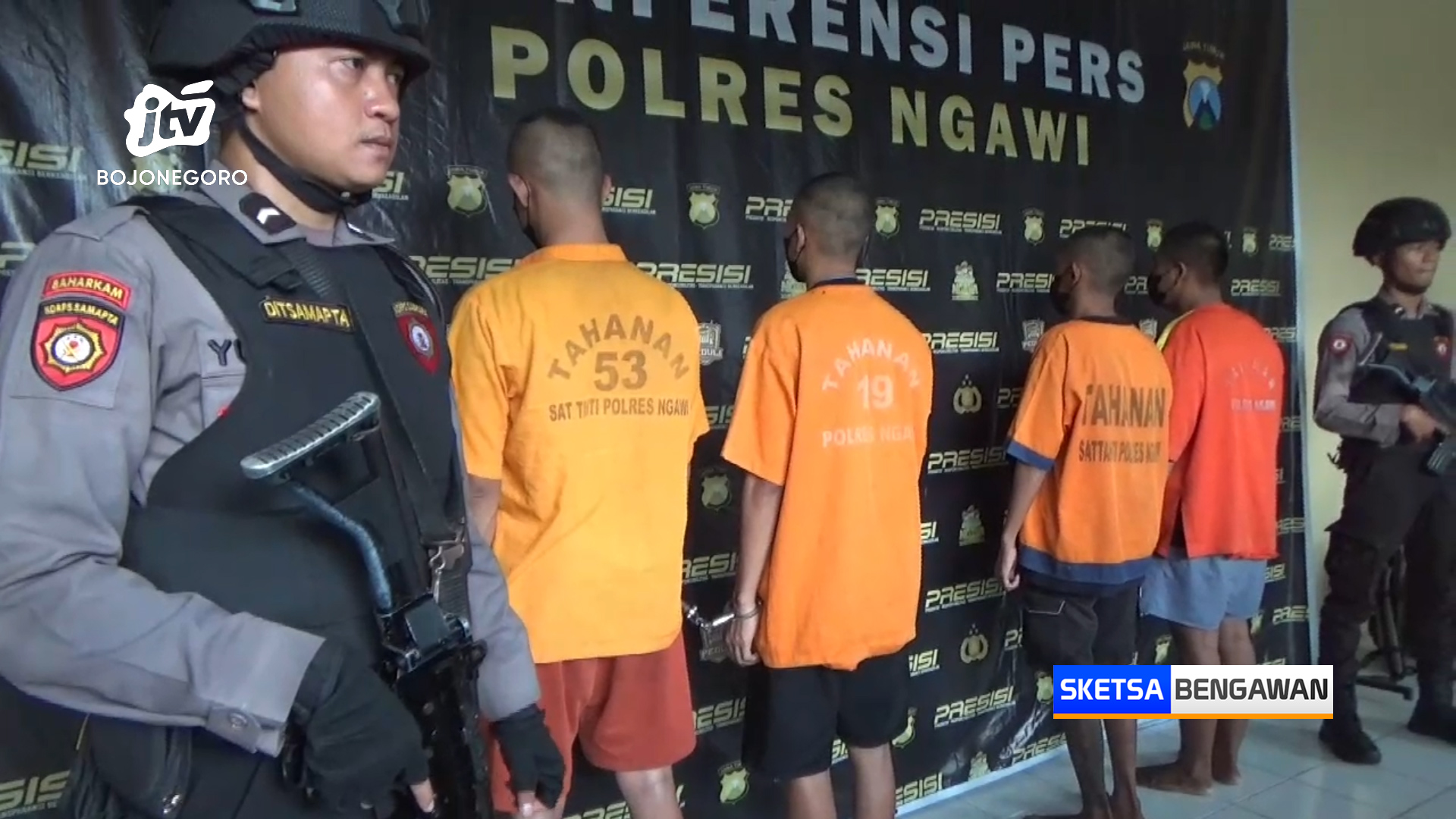 Polres Ngawi Amankan 8 Pengedar dan Pengguna Narkoba Polres Ngawi Amankan 8 Pengedar dan Pengguna Narkoba
